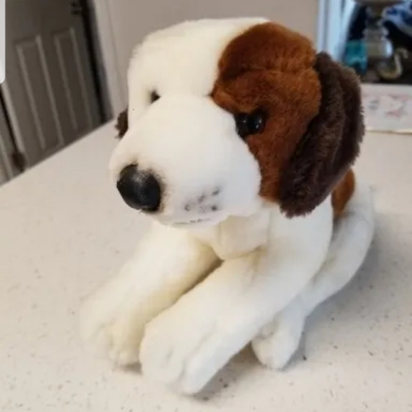 Animal Alley | Toys | Animal Alley Brown And White Puppy Dog Soft Plush ...